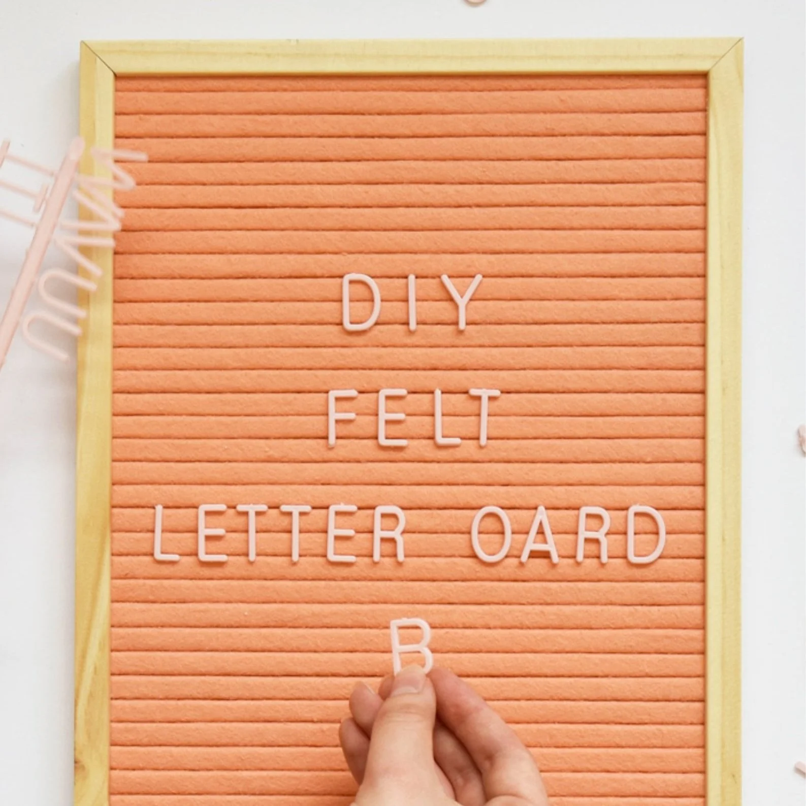 DIY Felt Letter Boards — Gathering Beauty