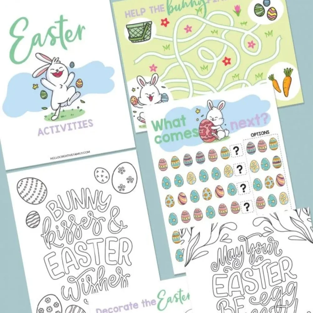 25+ Free Easter Printable Activities — Gathering Beauty