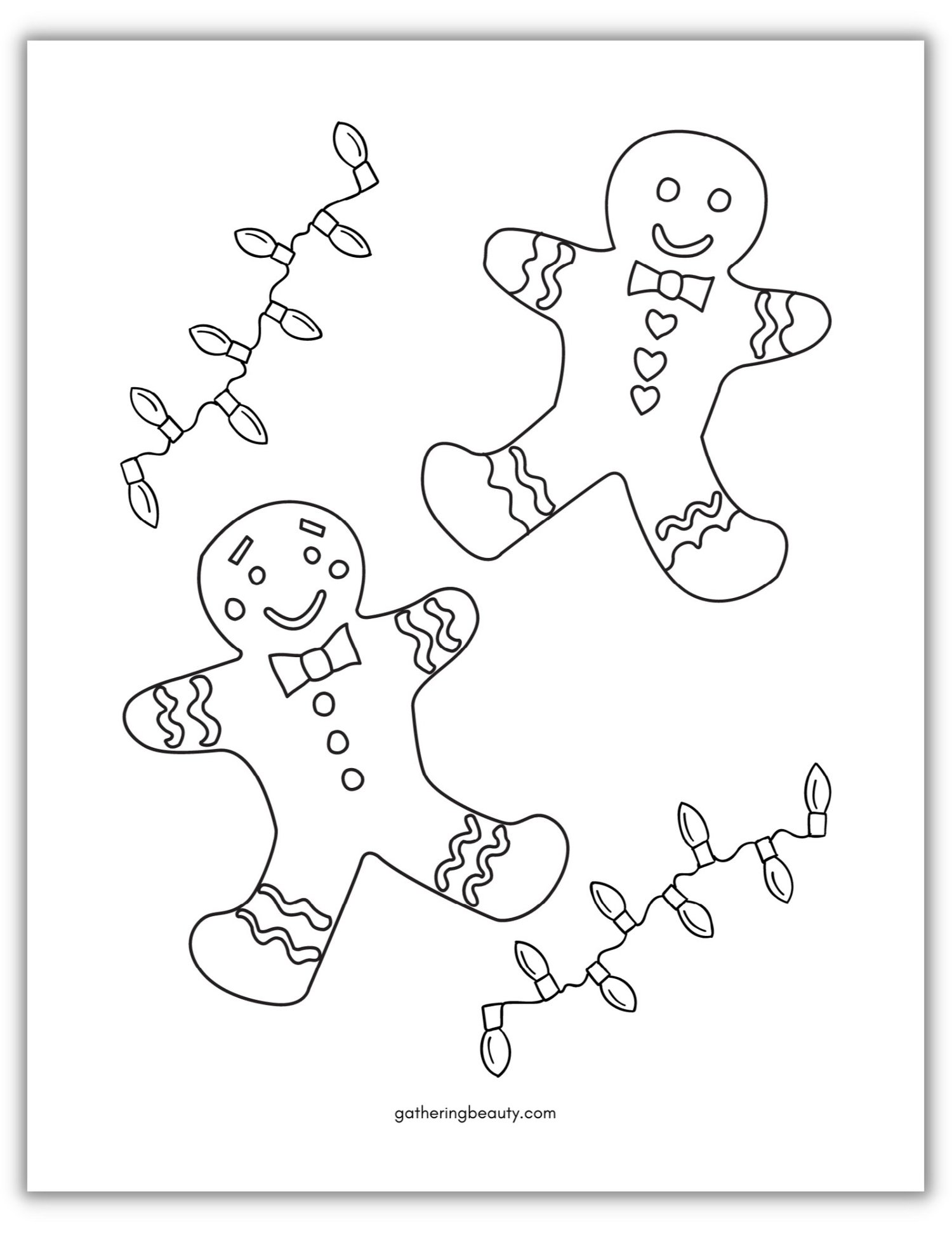 Christmas Coloring Activities For Kids - Free Printable — Gathering Beauty