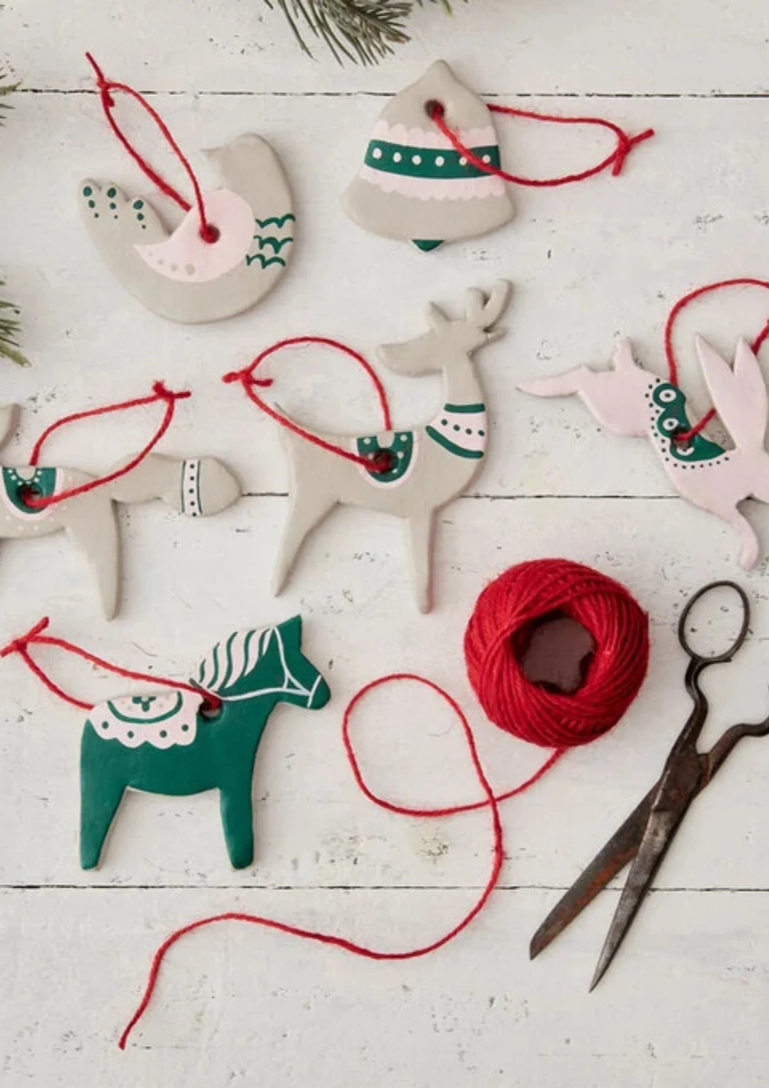 25+ Clay Christmas Ornament Ideas — Gathering Beauty