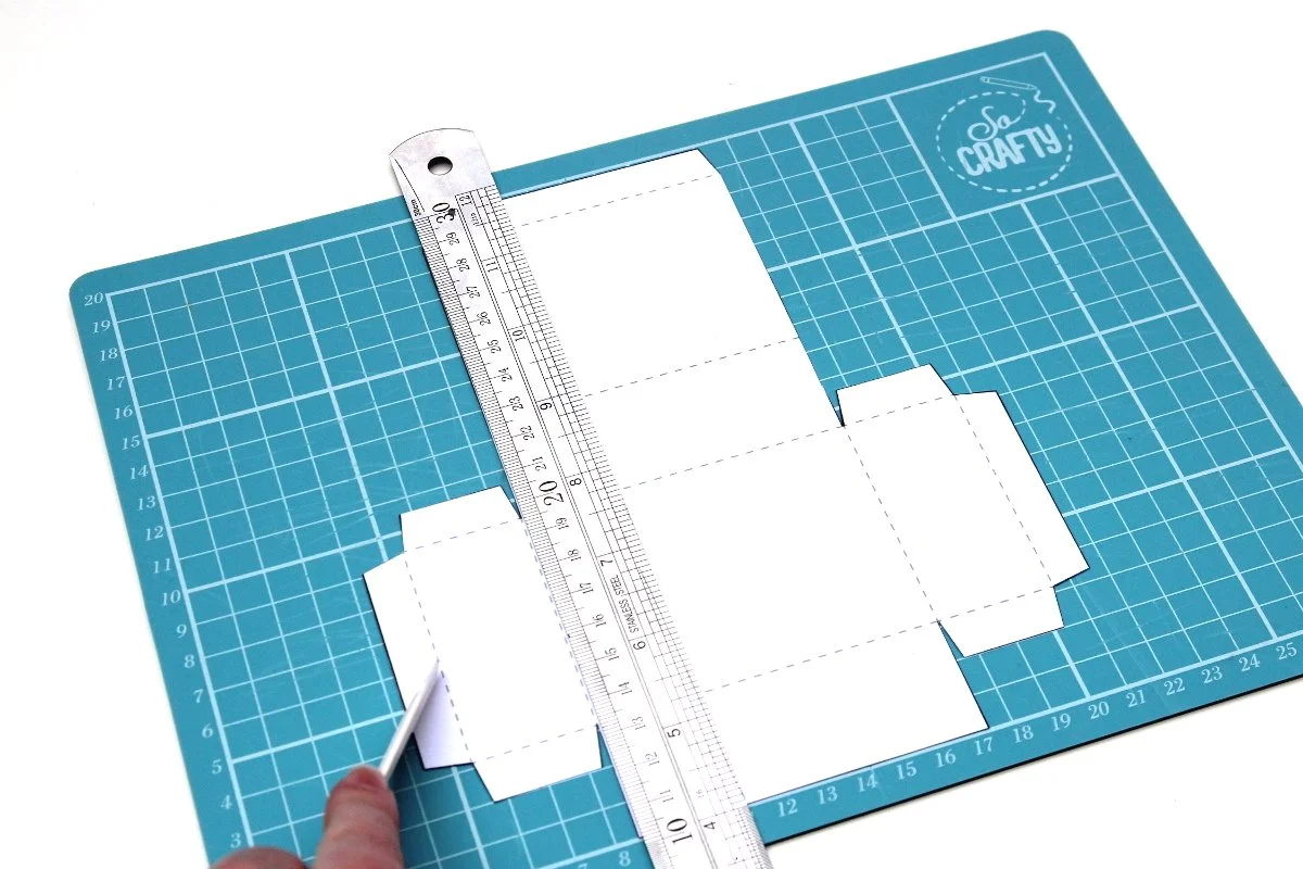 Rectangle Box Printable Template — Gathering Beauty