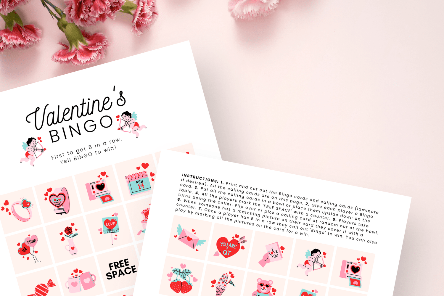 Valentines Bingo Cards - Free Printable — Gathering Beauty