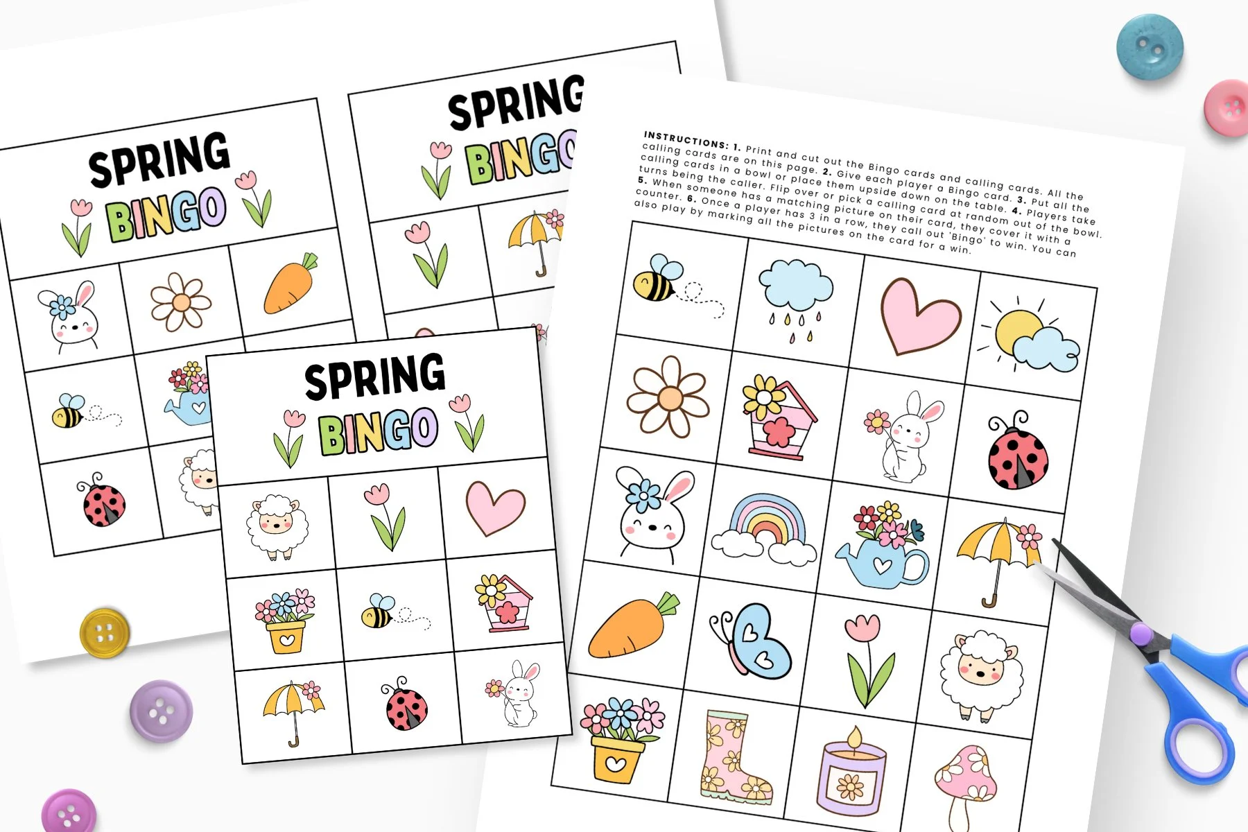 Free Printable Spring Bingo — Gathering Beauty