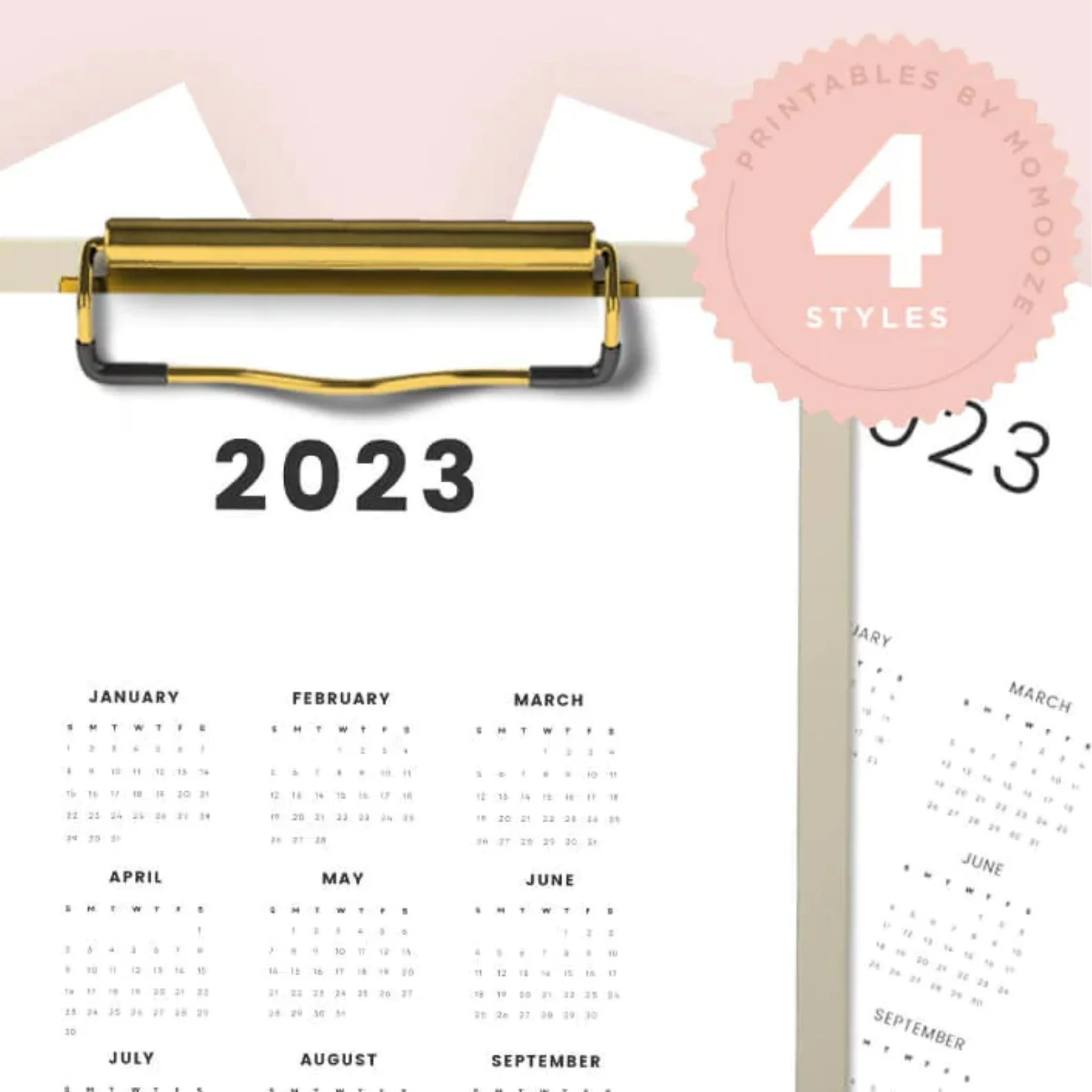 30+ Printable 2023 Calendars — Gathering Beauty
