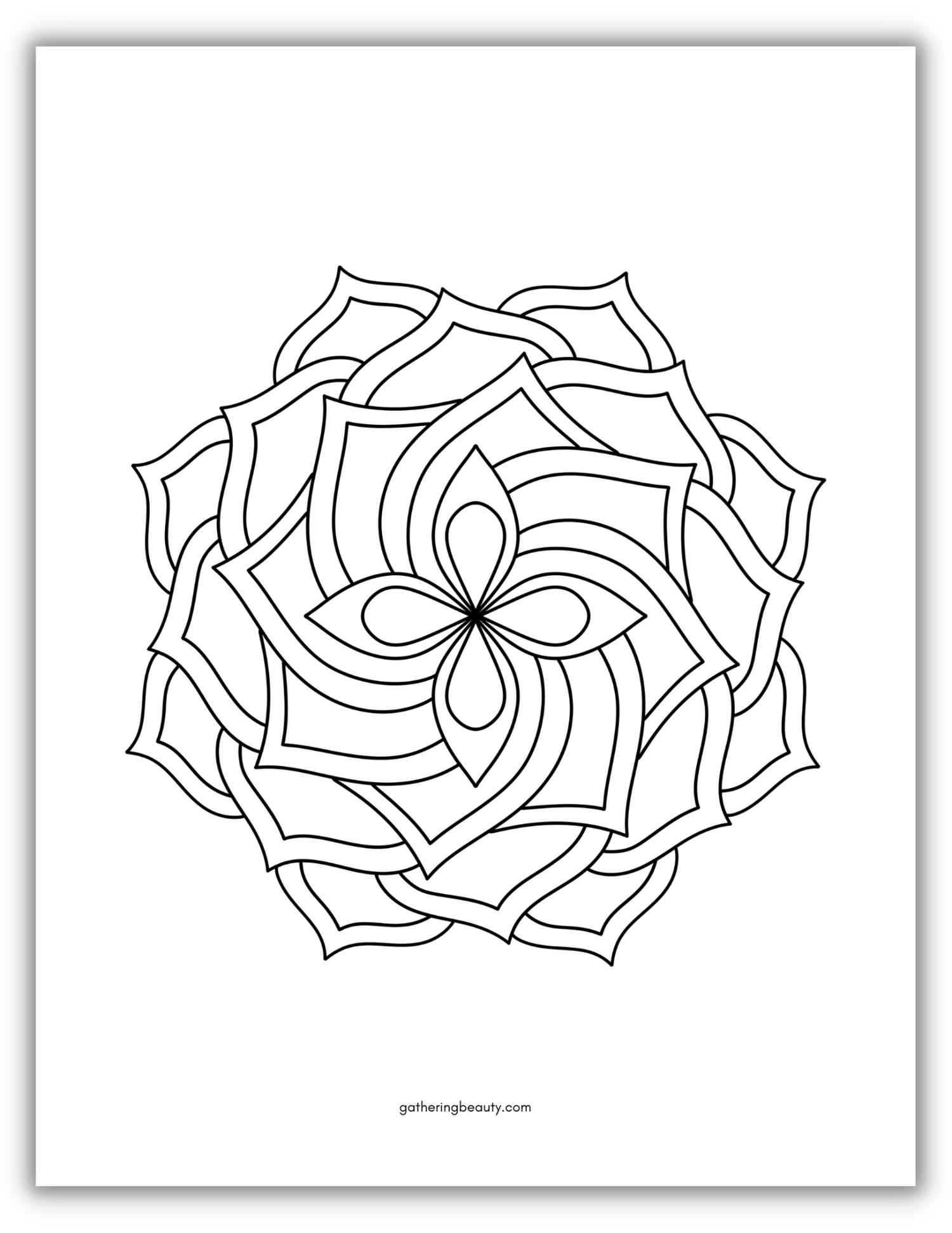 Mandala Colouring Pages — Gathering Beauty