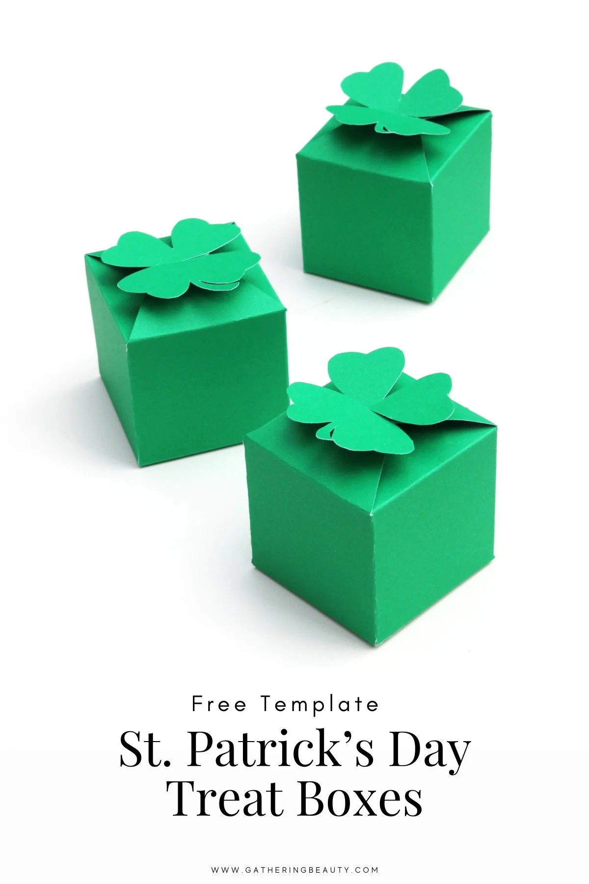Free Printable St. Patrick's Day Treat Box — Gathering Beauty