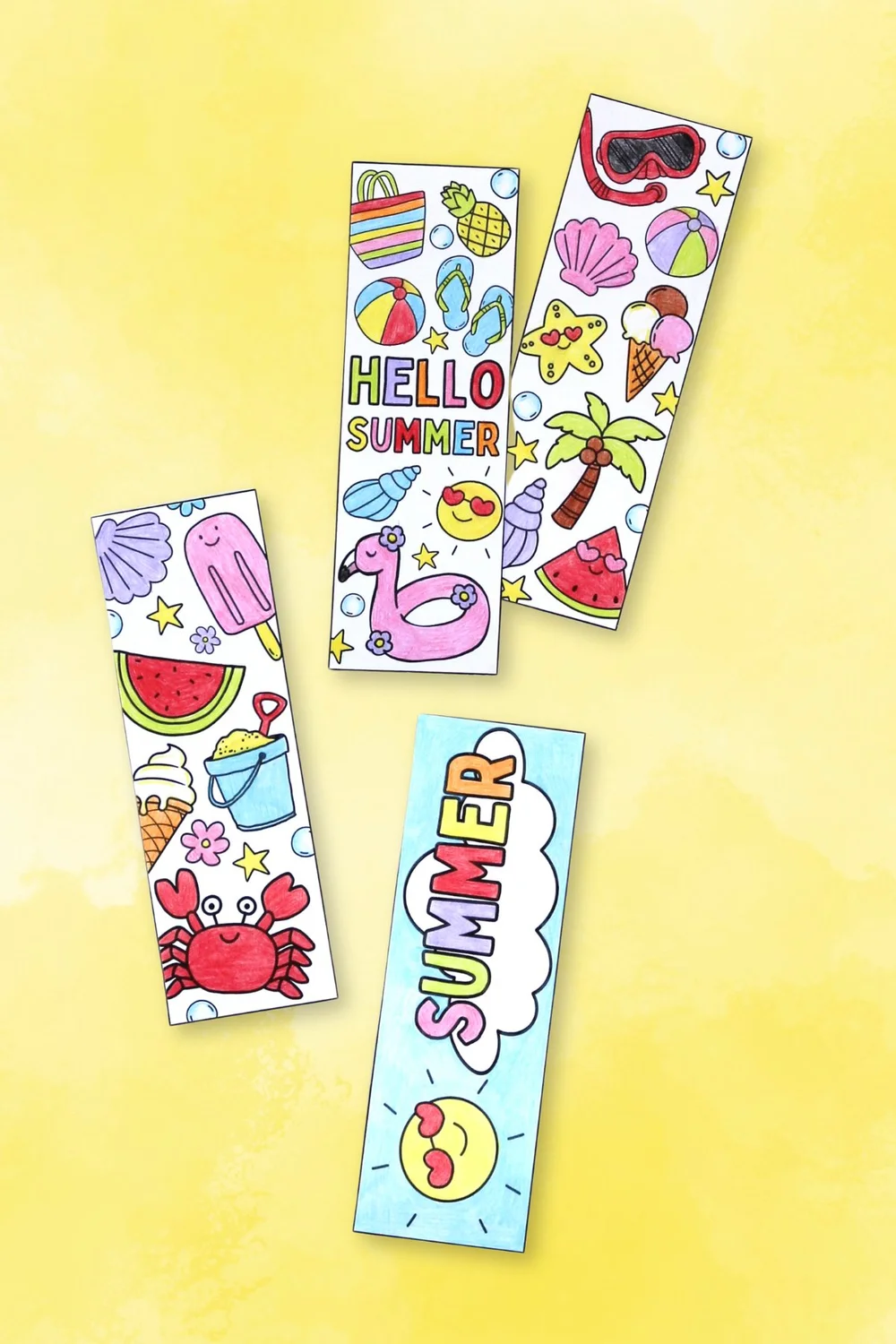 Free Printable Summer Bookmarks — Gathering Beauty