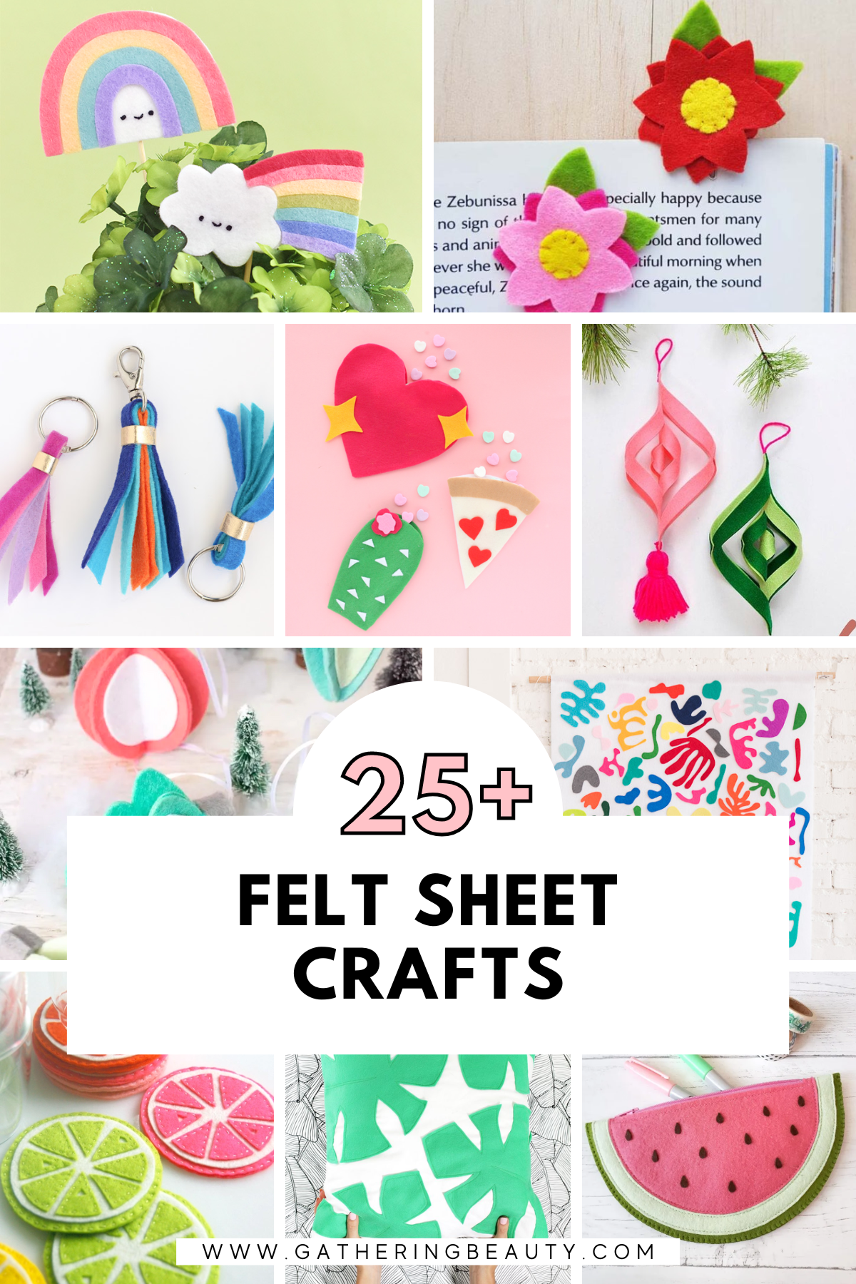 Felt Sheet Craft Ideas — Gathering Beauty