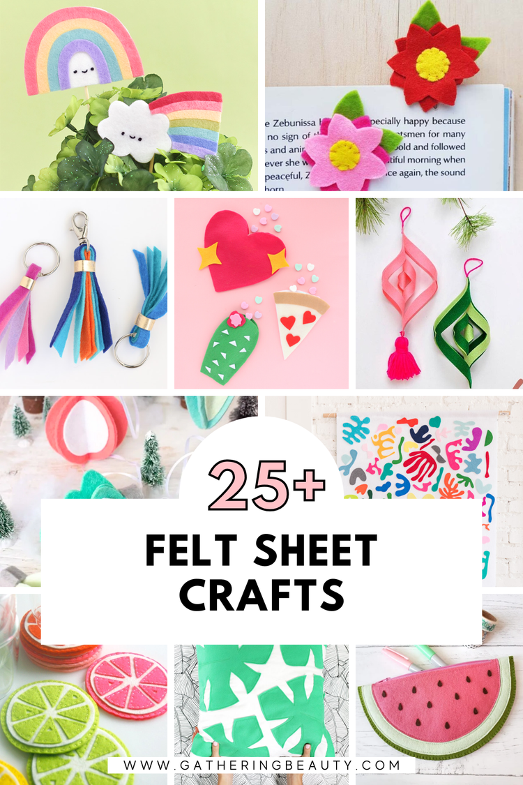 20+ Felt Sheet Craft Ideas — Gathering Beauty