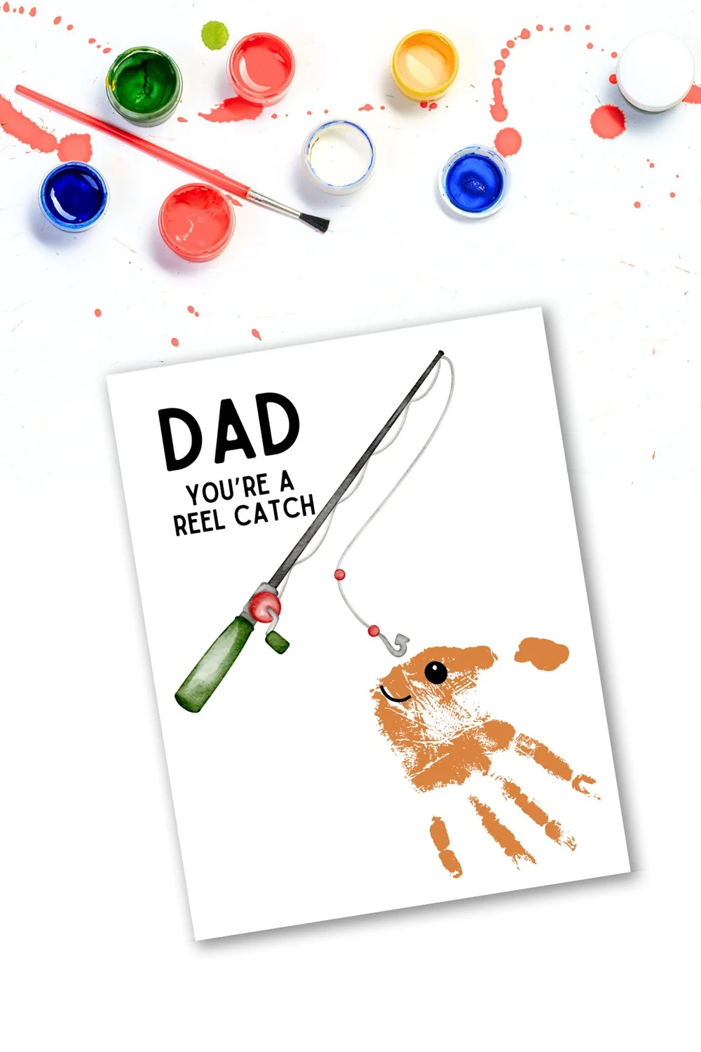 Father's Day Handprint Art Craft — Gathering Beauty