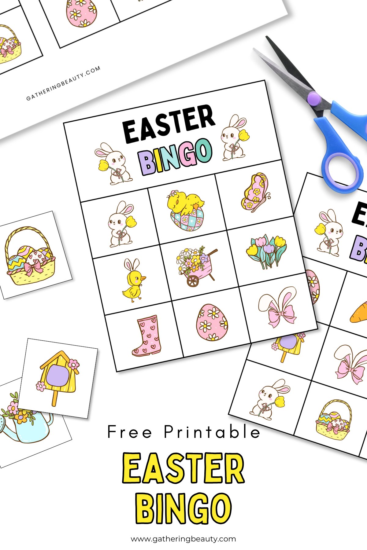 Free Printable Easter Bingo — Gathering Beauty