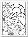 Free Summer Colouring Pages For Adults And Kids — Gathering Beauty