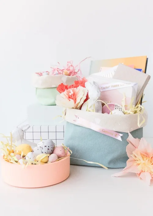 Easy Homemade Easter Baskets — Gathering Beauty