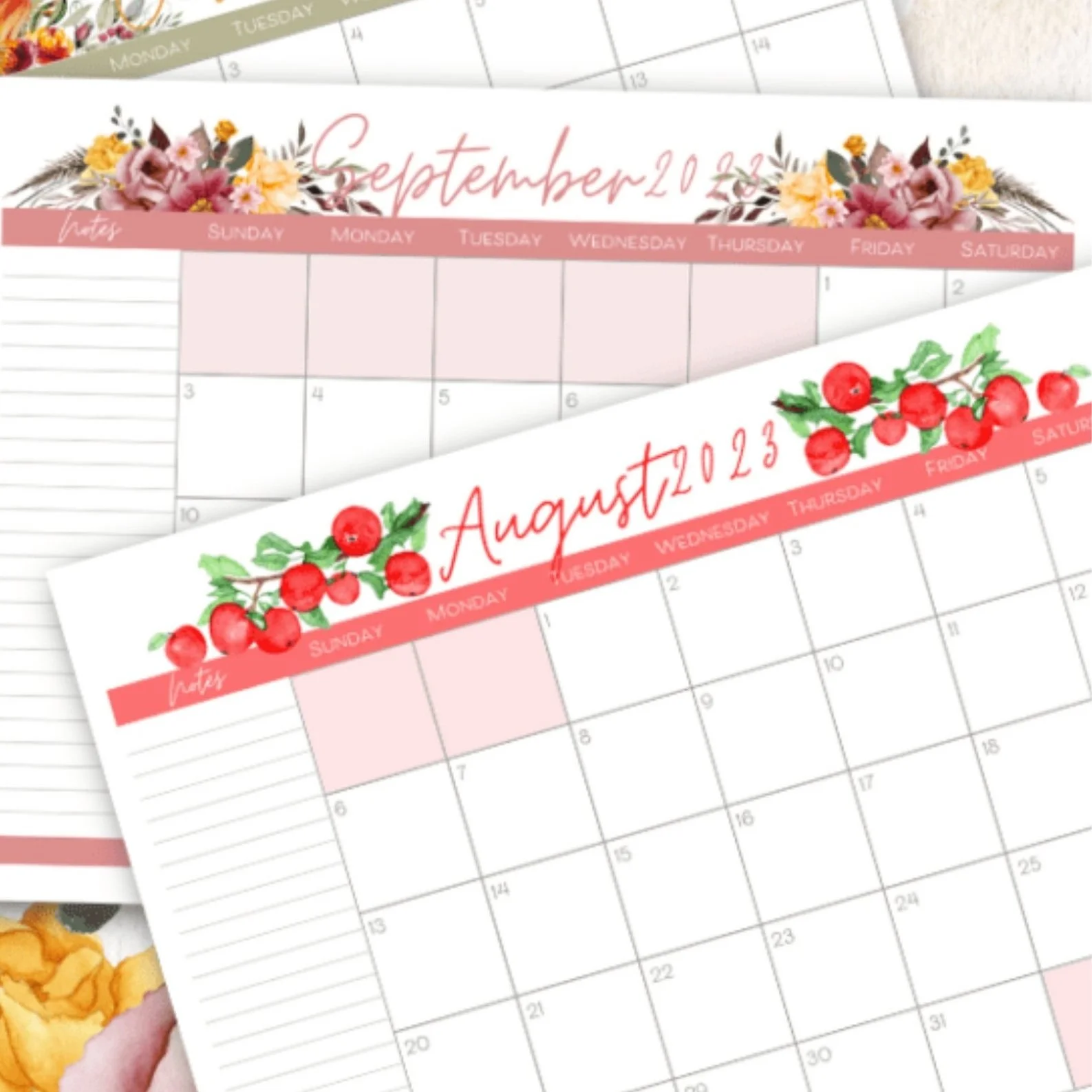 Printable 2023 Calendars — Gathering Beauty