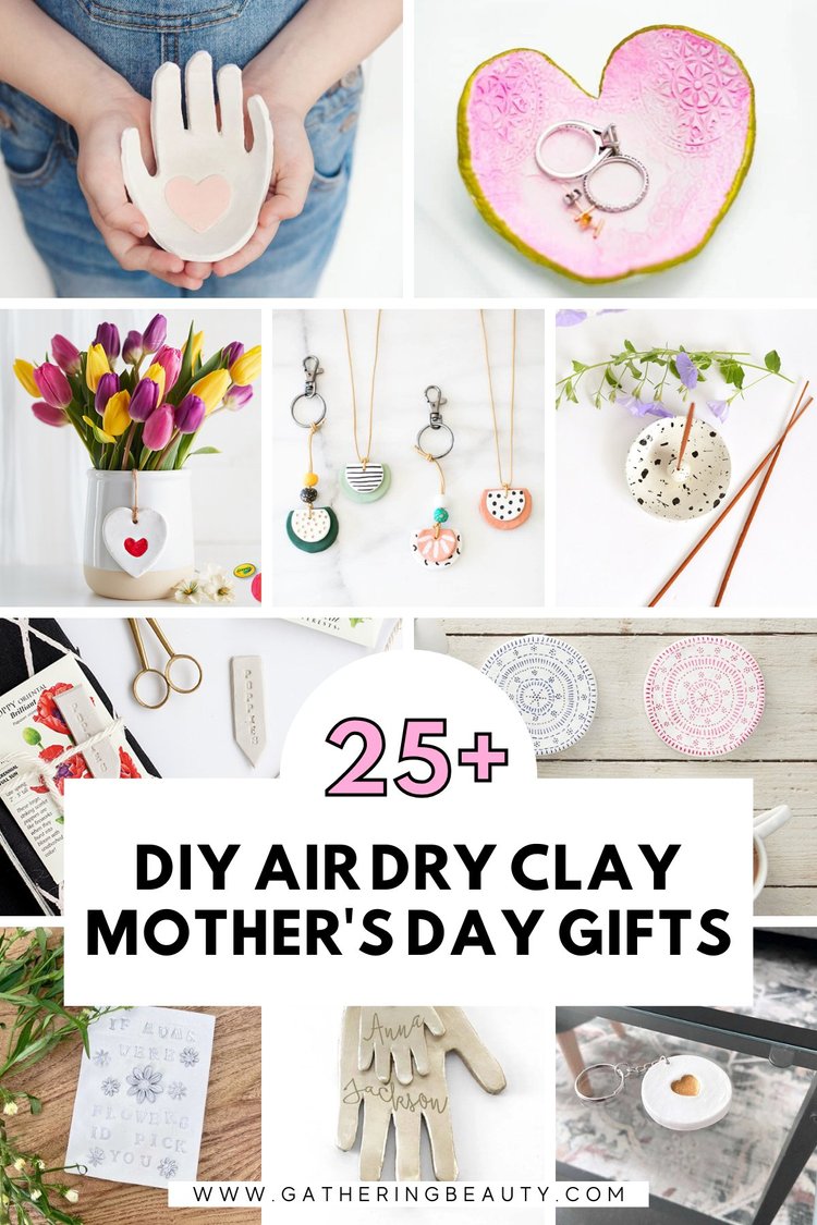 Air Dry Clay Ideas For Mother's Day — Gathering Beauty
