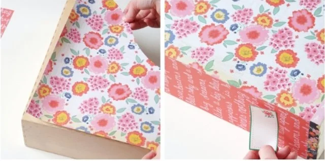 DIY Decorated Magazine Holders — Gathering Beauty