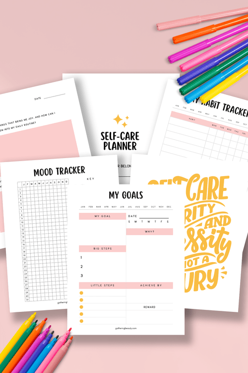 Free Printable Self Care Planner — Gathering Beauty