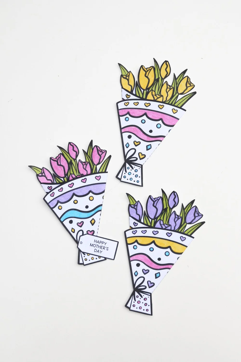 Free Printable Flower Bouquet — Gathering Beauty
