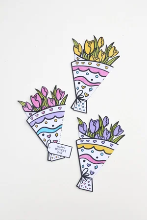 Free Printable Flower Bouquet — Gathering Beauty