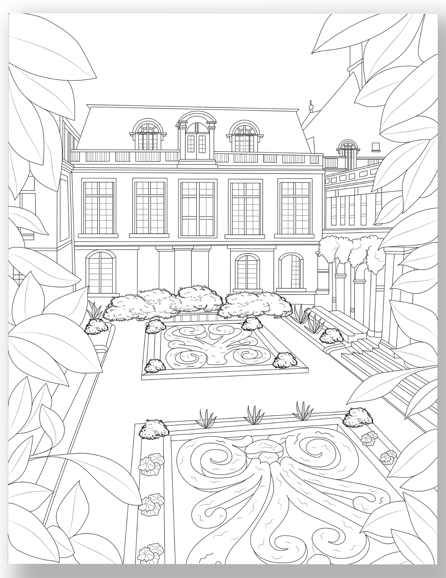 Free Printable Paris Colouring Pages — Gathering Beauty