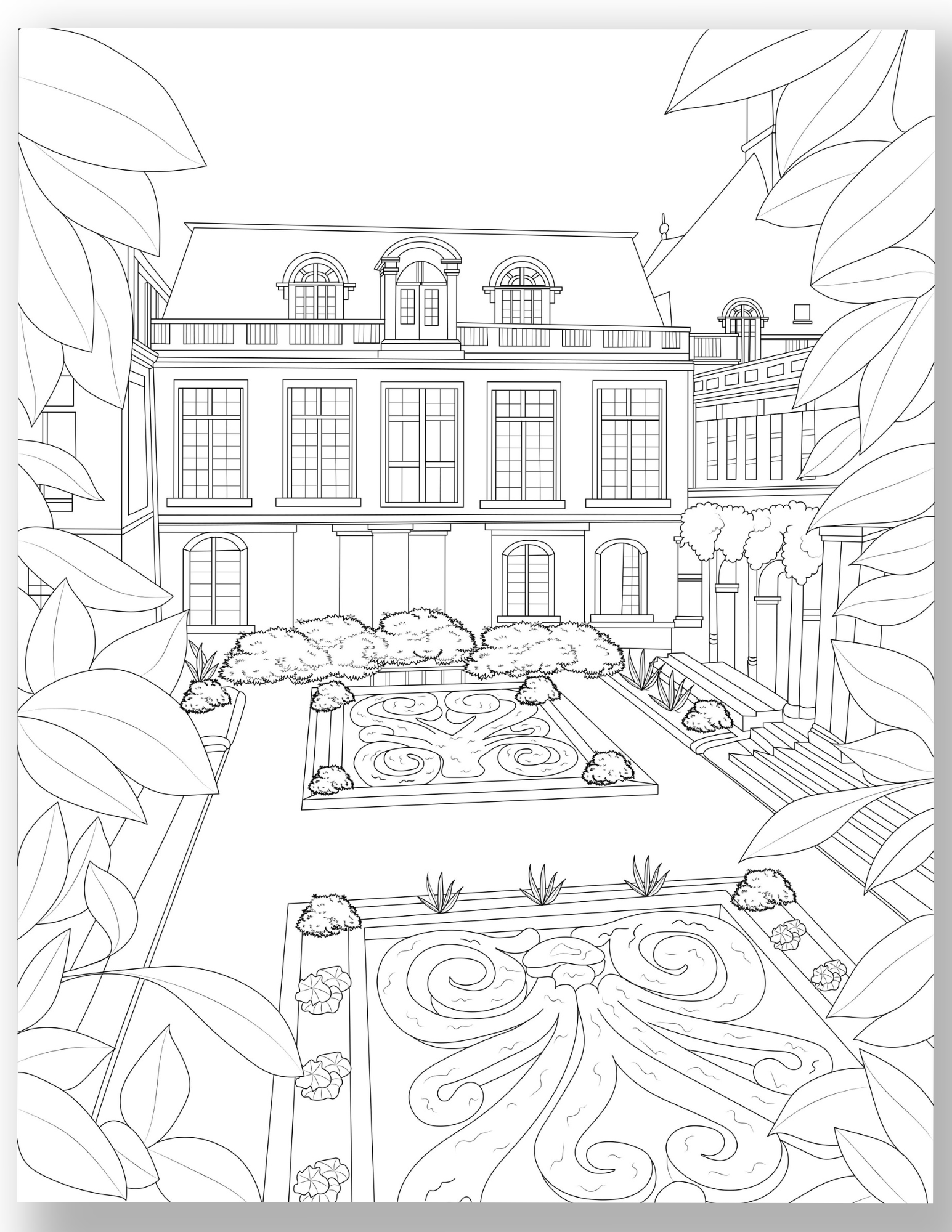 Free Printable Paris Colouring Pages — Gathering Beauty