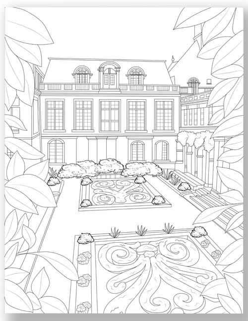 Free Printable Paris Colouring Pages — Gathering Beauty