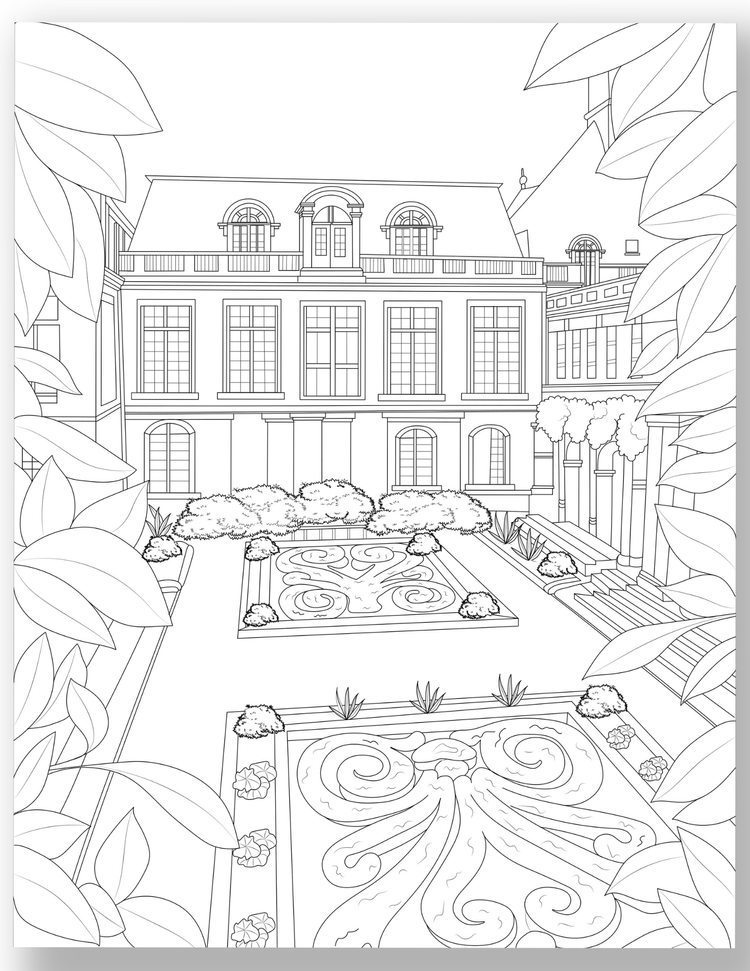 Free Printable Paris Colouring Pages — Gathering Beauty
