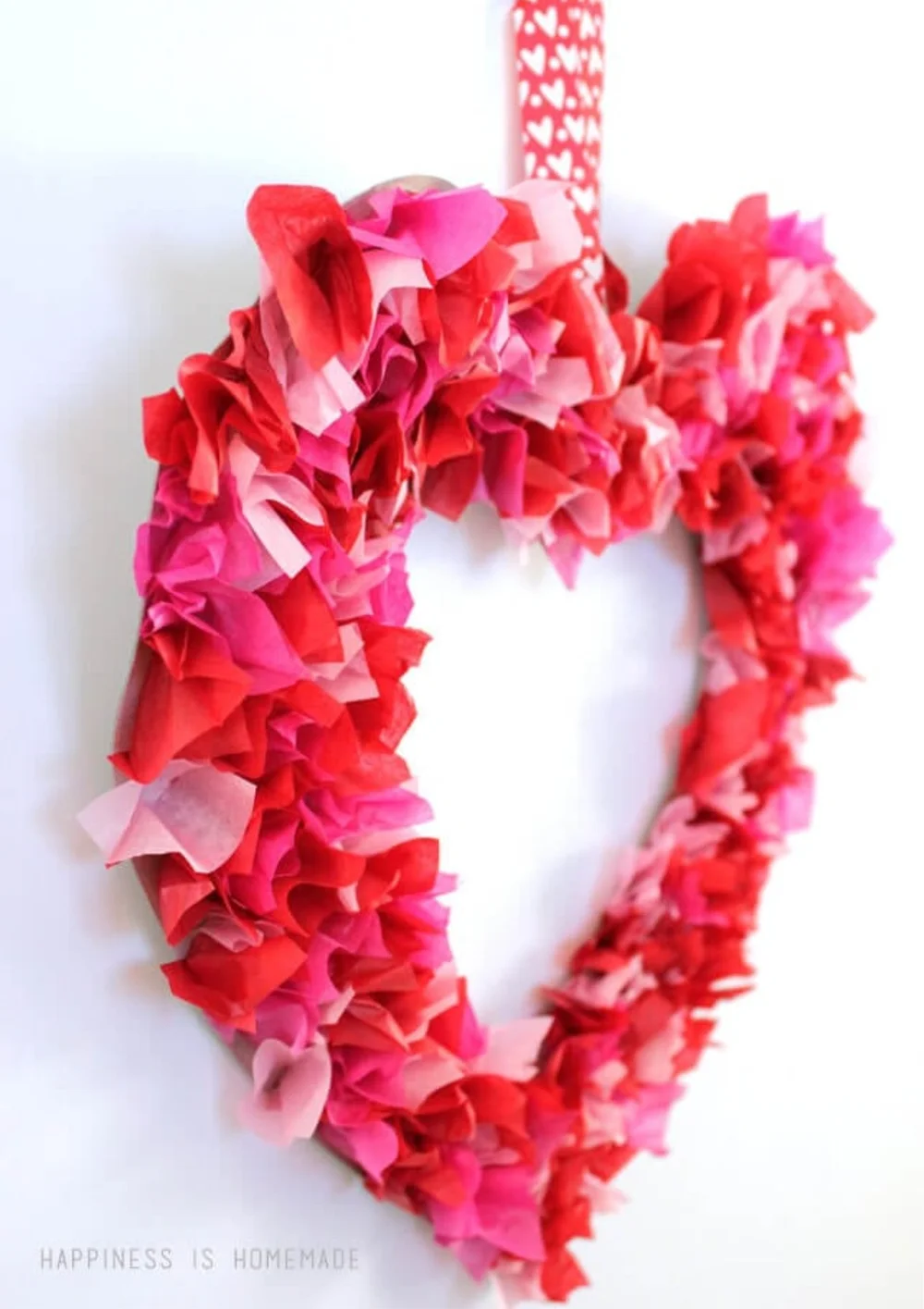 Tissue Paper Valentine's Crafts — Gathering Beauty