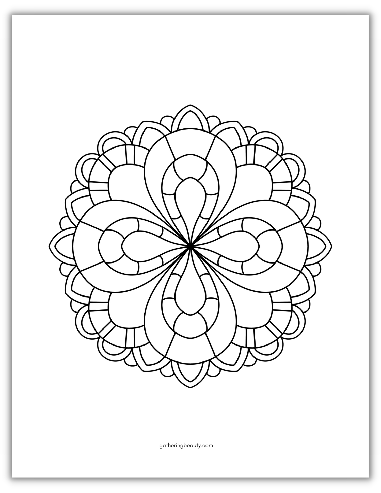 Mandala Colouring Pages — Gathering Beauty
