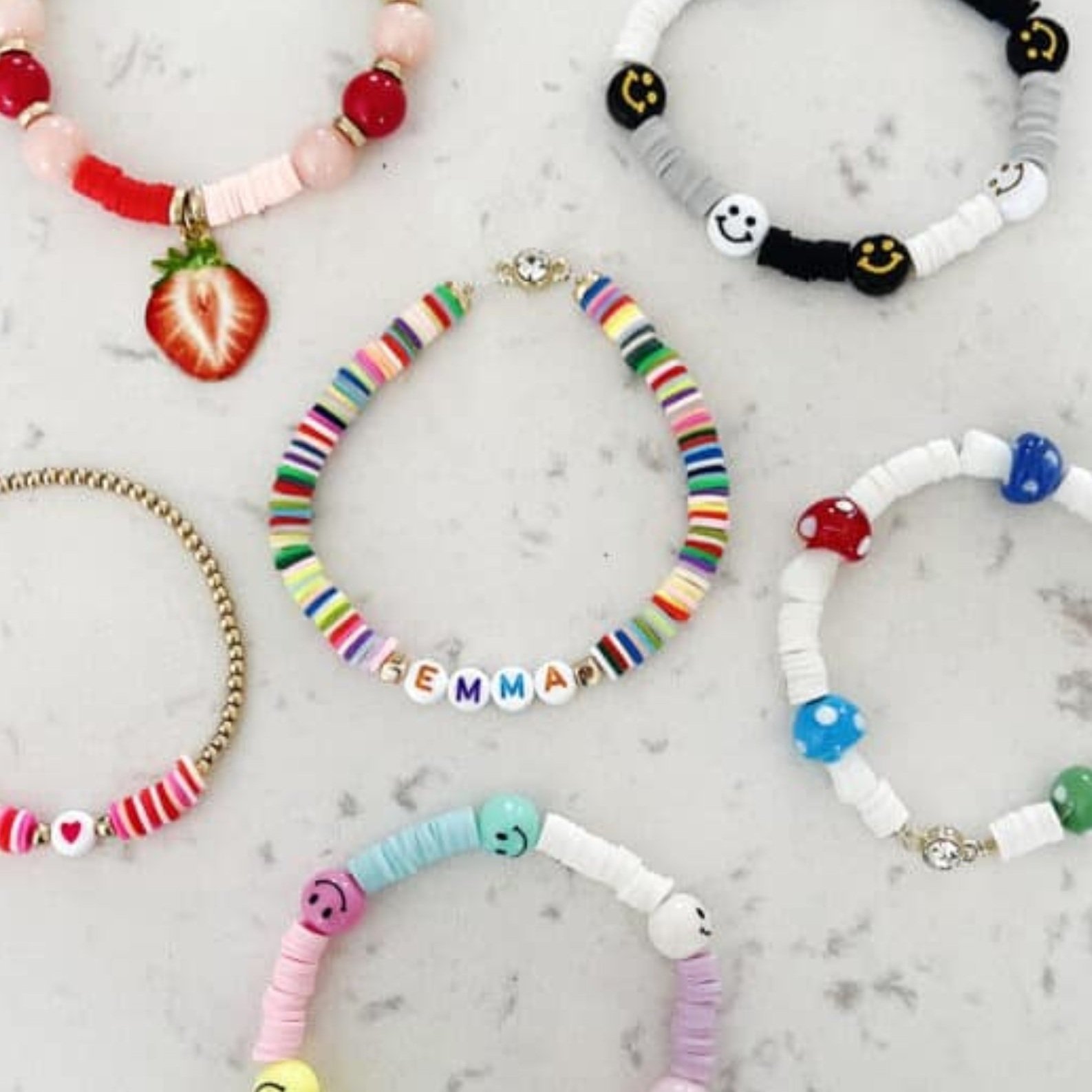 Clay Bead Bracelet Ideas — Gathering Beauty