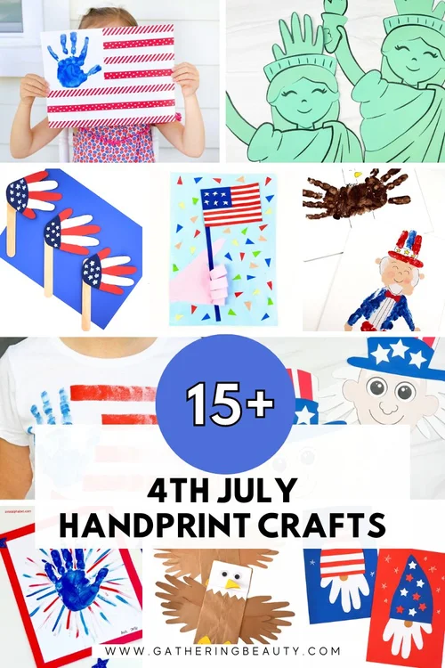 4th July Handprint Craft Ideas — Gathering Beauty