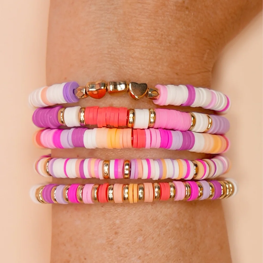 Clay Bead Bracelet Ideas — Gathering Beauty