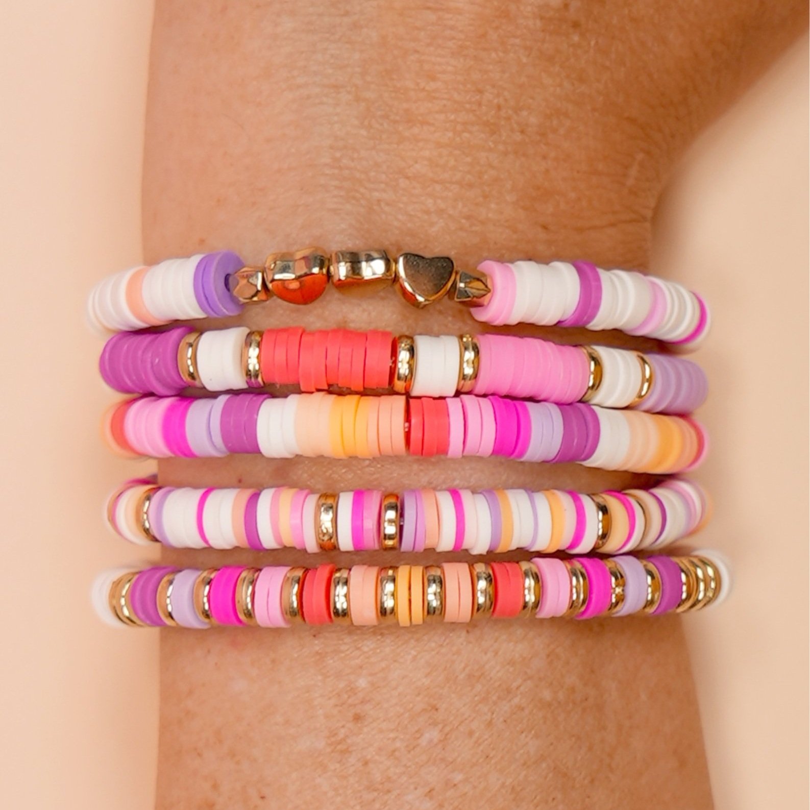 Clay Bead Bracelet Ideas — Gathering Beauty