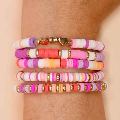 Clay Bead Bracelet Ideas — Gathering Beauty