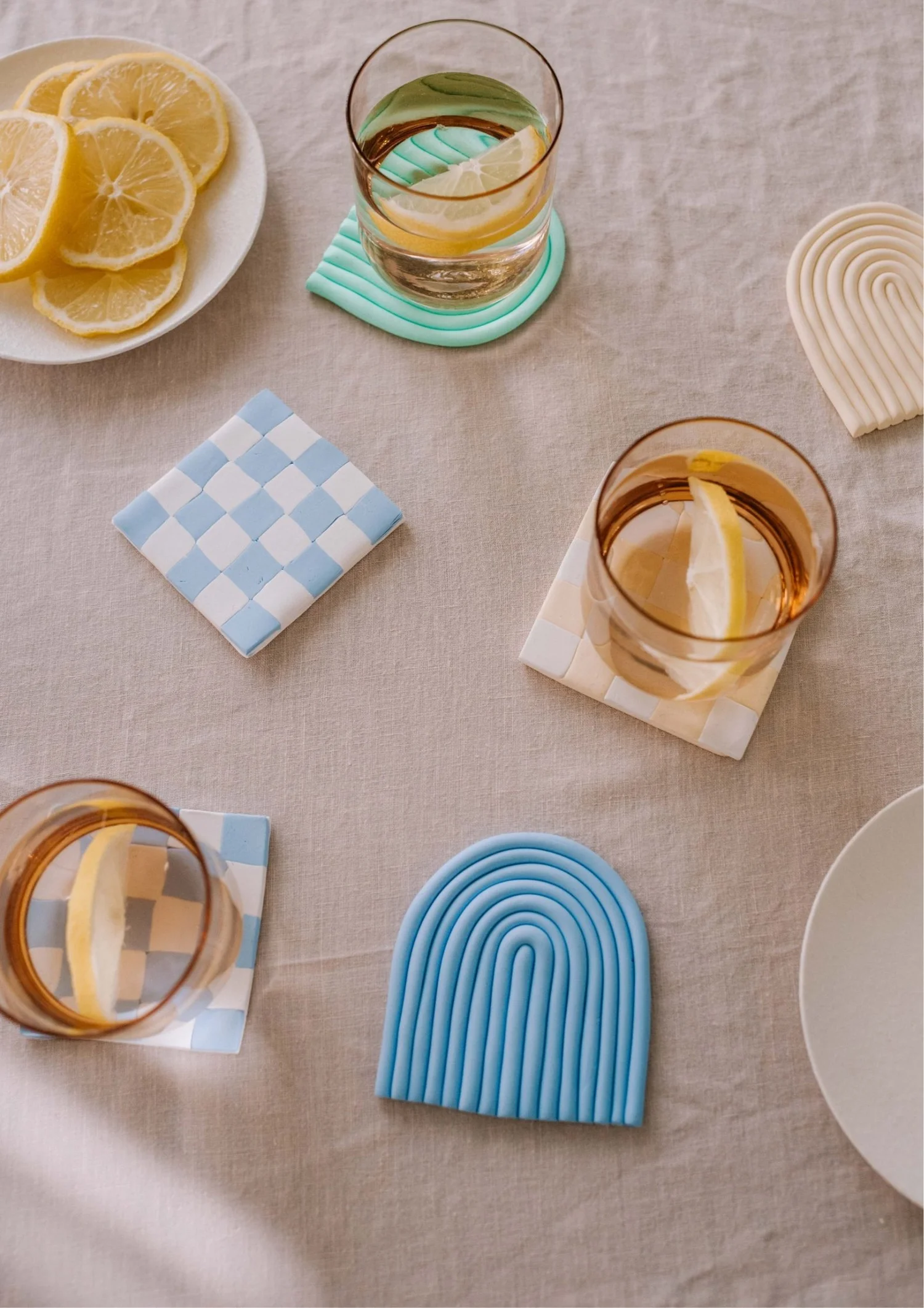 DIY Clay Coasters To Make — Gathering Beauty