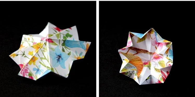DIY ORIGAMI DIAMOND DECORATIONS. — Gathering Beauty