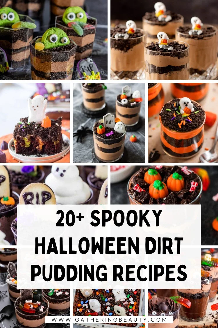 Spooky Halloween Dirt Pudding Recipes — Gathering Beauty