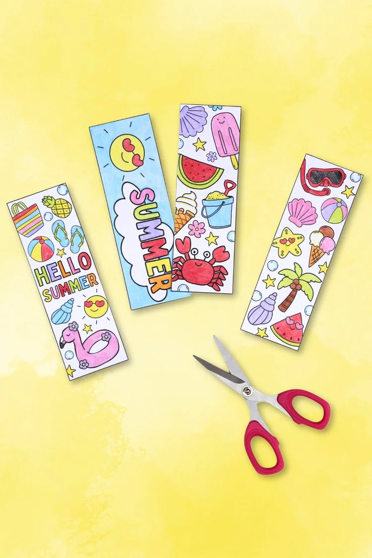 Free Printable Summer Bookmarks — Gathering Beauty