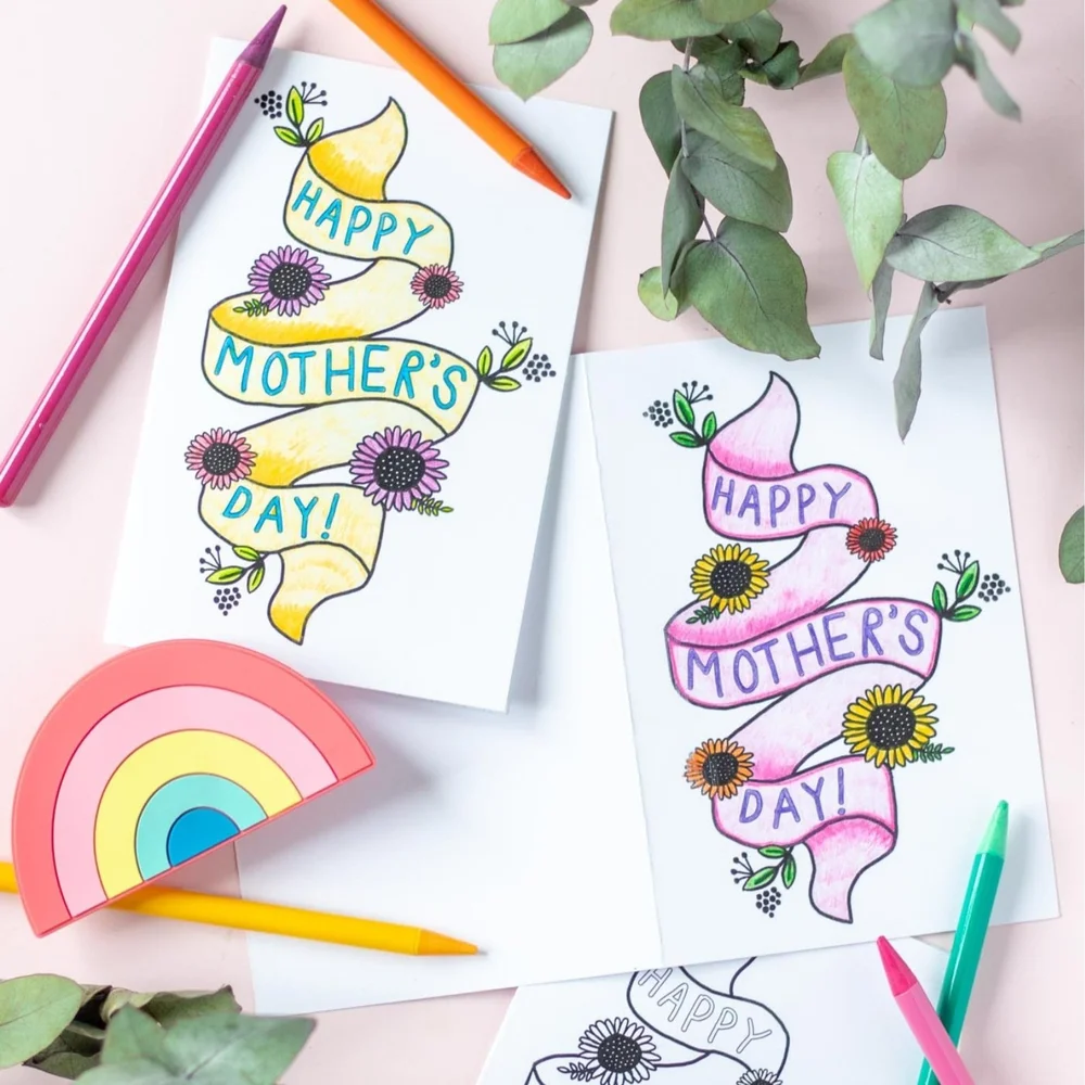 Mother's Day Card Craft Ideas — Gathering Beauty