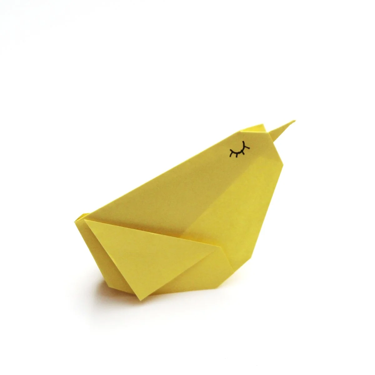 Easy Origami Chick - How To — Gathering Beauty