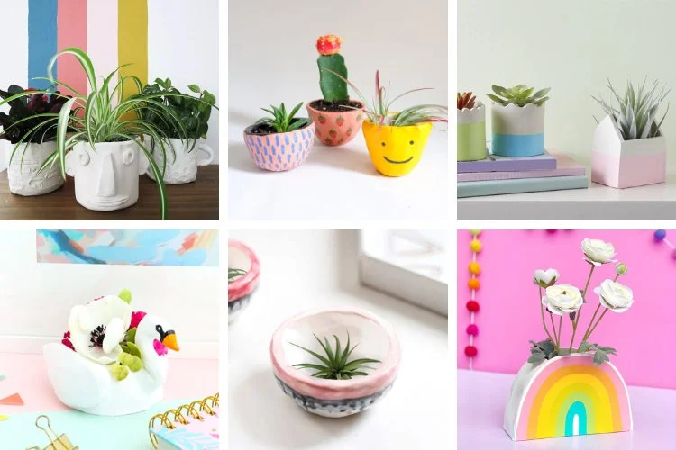 Air Dry Clay Pot Ideas — Gathering Beauty