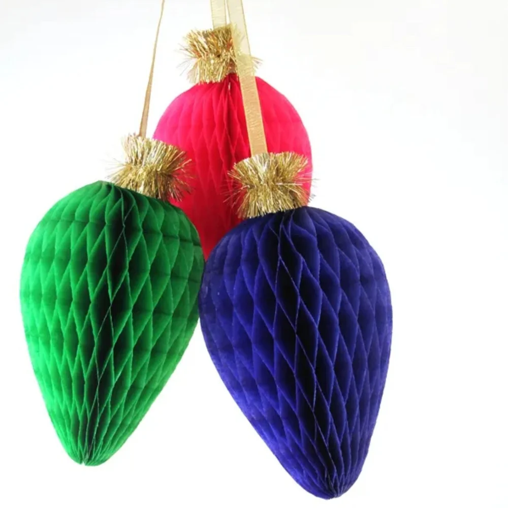 DIY Honeycomb Paper Decorations — Gathering Beauty