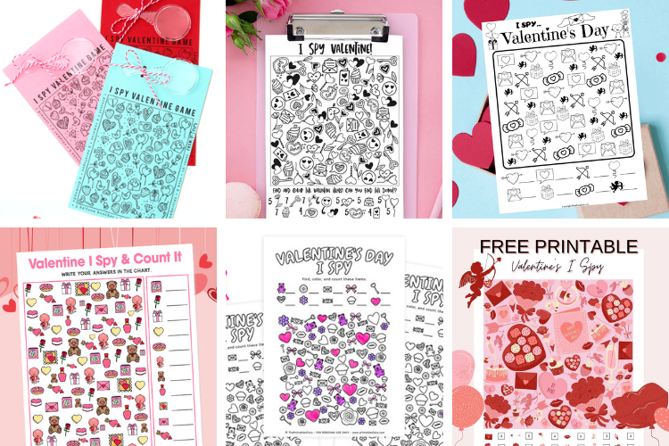 I Spy Valentines Printables — Gathering Beauty