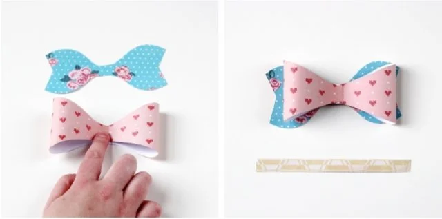 DIY Paper Bows (No Template) — Gathering Beauty