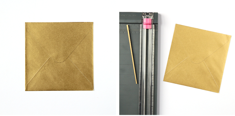 Quick And Easy Mini Gift Bags From An Envelope — Gathering Beauty