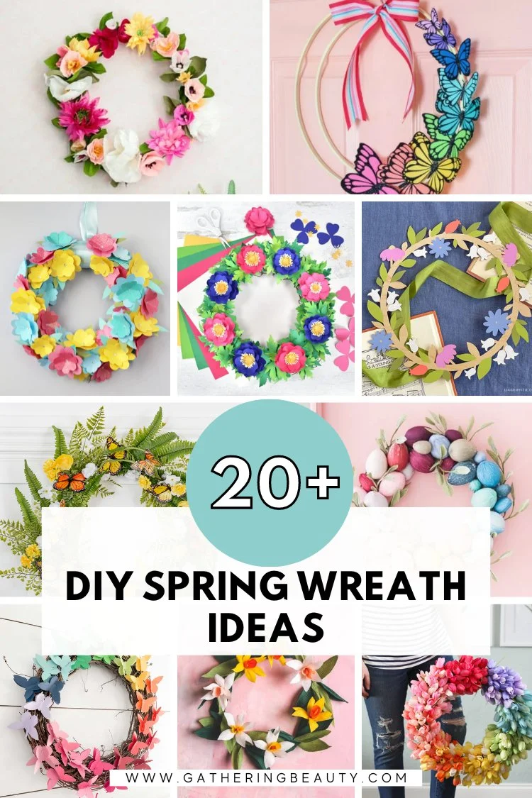 DIY Spring Wreath Ideas — Gathering Beauty