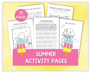 Free Printable Summer Puzzles — Gathering Beauty
