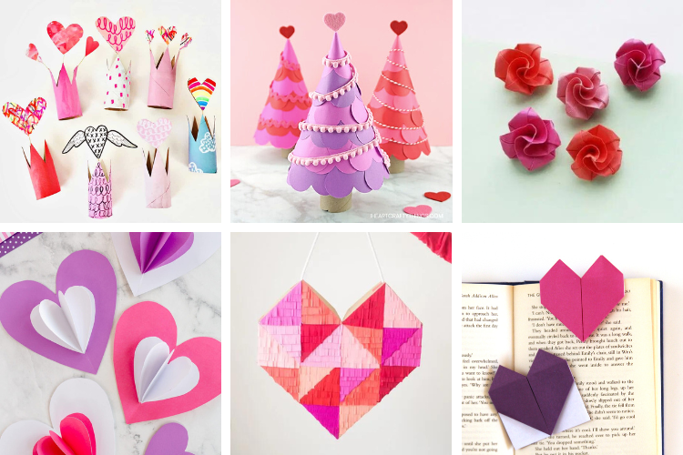 Valentine's Day Paper Crafts — Gathering Beauty