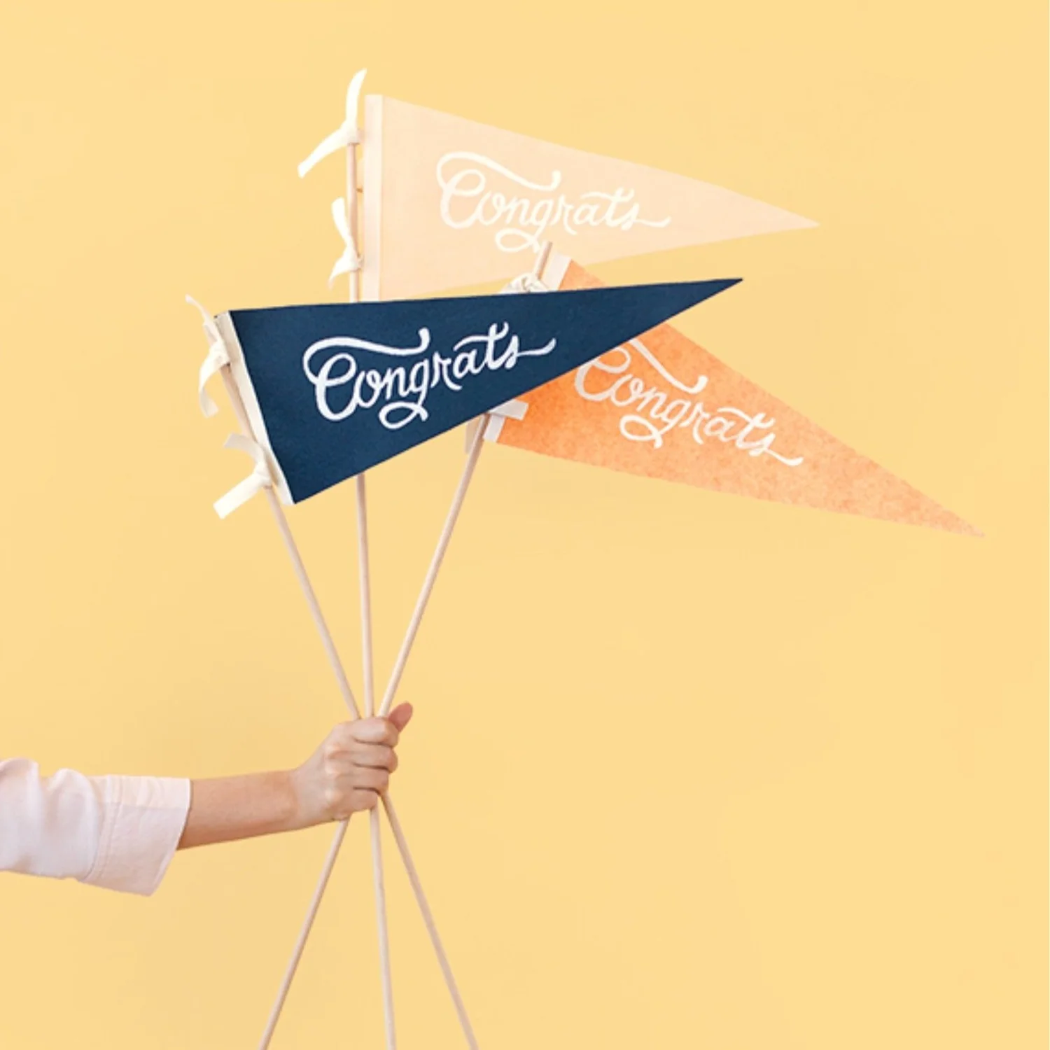 Easy DIY Felt Pennants — Gathering Beauty