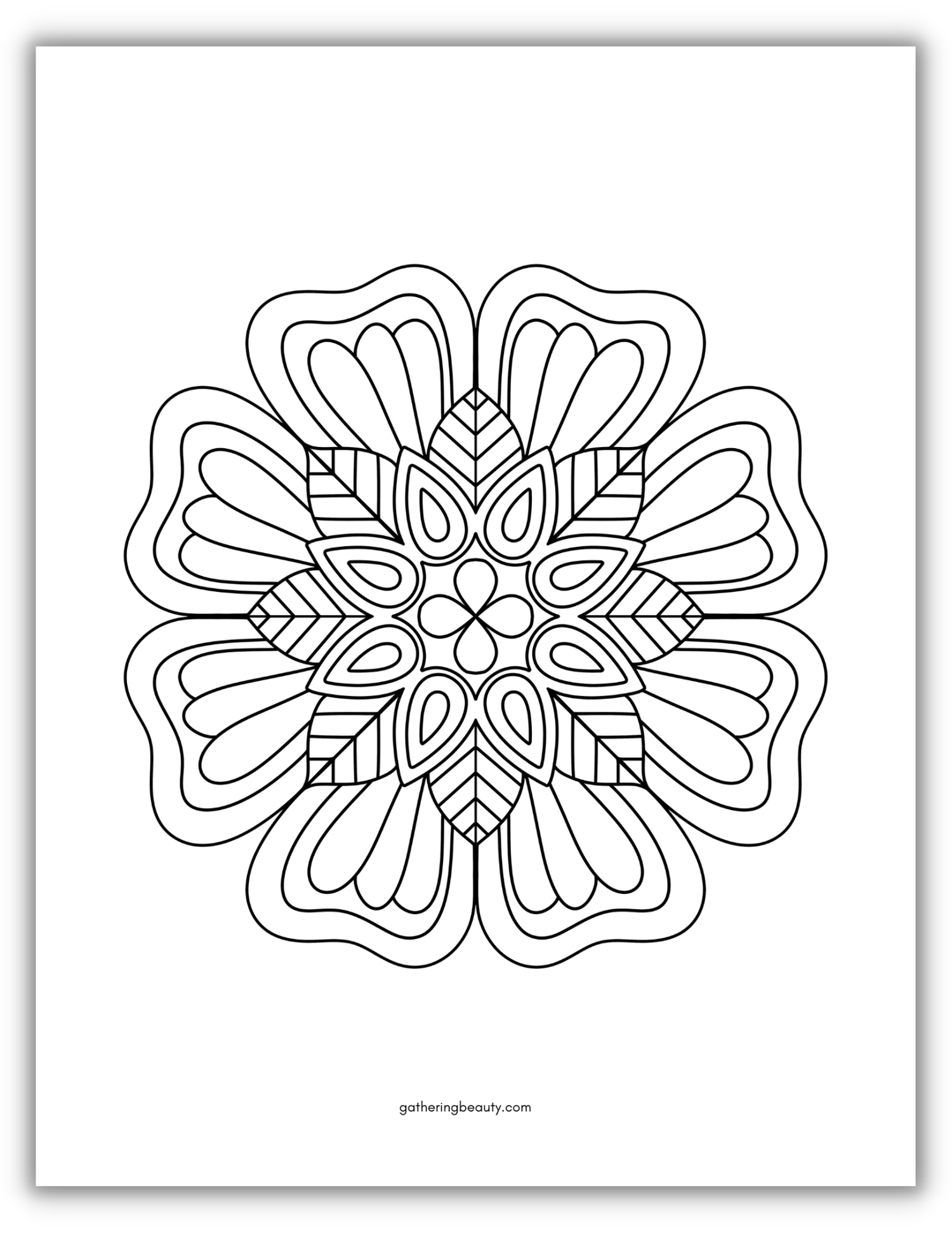 Mandala Colouring Pages — Gathering Beauty